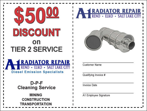 A-1 Radiator Discount Specials